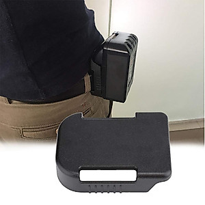 5PCS Battery Mounts, ABS Tool Mounts Holder for Makita/Bosch 18V Li-Ion Cordless Batteries.