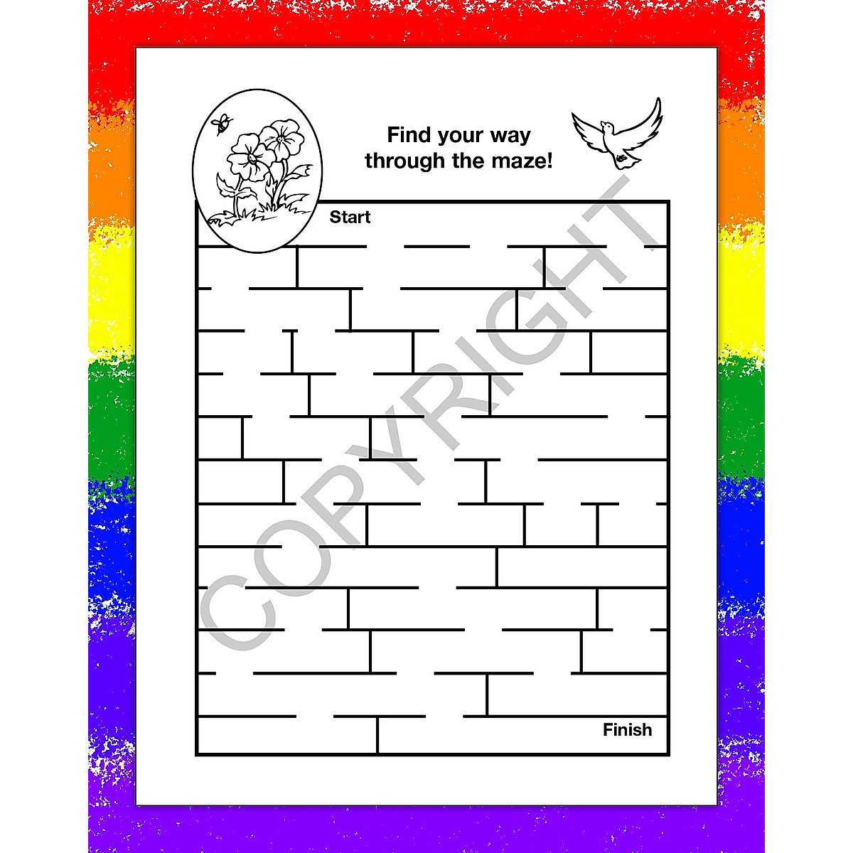 ZOCO - I Love My World - Kids Educational Coloring Books (50 Bulk Pack, Without Crayons) - Make The Difference, Earth Day, Environmentally Friendly Handout - Games, Puzzles, Activities for Kids