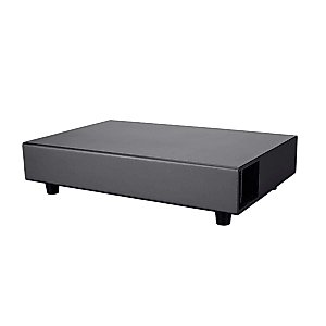 Monoprice Ssw-12 Powered Slim Subwoofer - 12 Inch with Ported Design, 150 Watts, Lowprofile Includes On-Wall Mounting Brackets, Black
