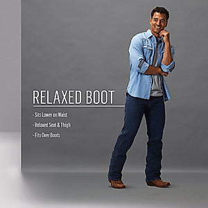 Wrangler boys Retro Relaxed Fit Boot Cut Jeans, Falls City, 16 US