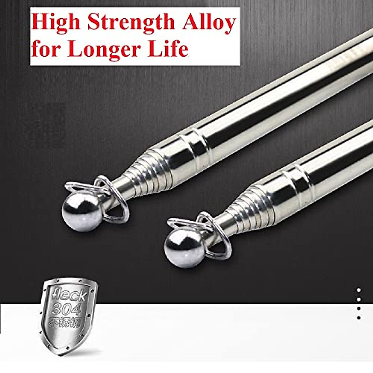 Othmro 1pcs Telescopic Teachers Pointer,Teachers Pointer Stick, Extendable Hand Pointer Retractable Classroom Whiteboard Pointer Extendable for Teachers, Guides, Coach Extend to 63"