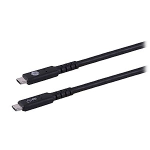 GE USB C to USB C Cable, 6.5 Ft 100W Laptop Charger Type C Fast Charging Cable for iPhone 16 Series, 15 Series, iPad Pro, MacBook Charger Cord, Laptop Power Cord, USB C Cable Fast Charging, 40338