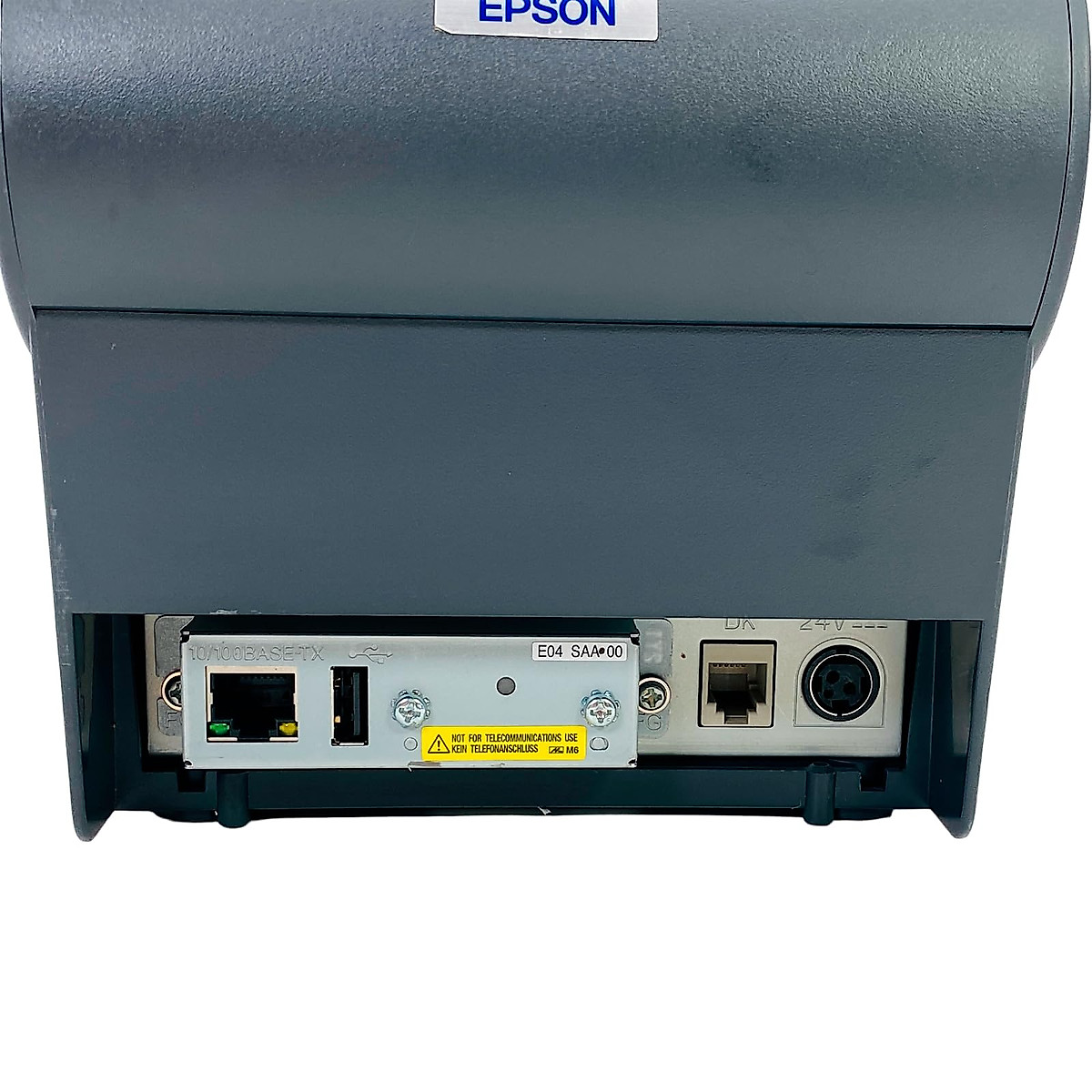 Epson TM-T88IV M129M POS Compact Thermal Receipt Printer LAN USB, Bundle with AC Adapter