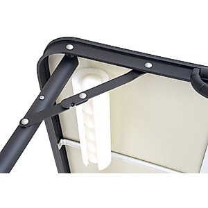 8' Folding Beer Pong Table with Bottle Opener, Ball Rack and 6 Pong Balls - Basketball Design - By Red Cup Pong