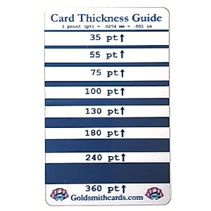 Trading Card Thickness Guide- Measure Thickness of Any Sports Card or Trading Card Safely & Easily