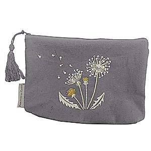 Primitives by Kathy Embroidered Zipper Pouch, Medium, Wish
