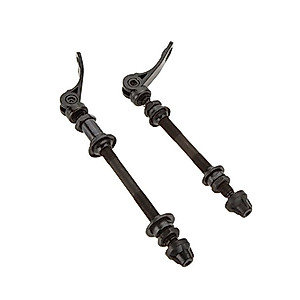 VORCOOL Bike Axle Quick Release Bicycle Hub Front Rear Bicycle Axle Wheel Hub Fit for Road Bike, Mountain Bike, MTB, BMX (1 Pair)