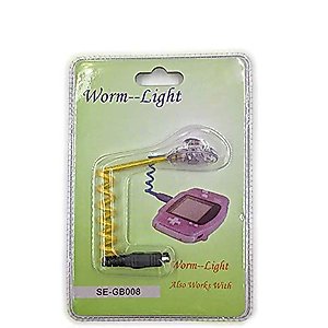 Worm Light Illumination LED Lamps for Gameboy Advance GBA GBA SP Console Worm Light