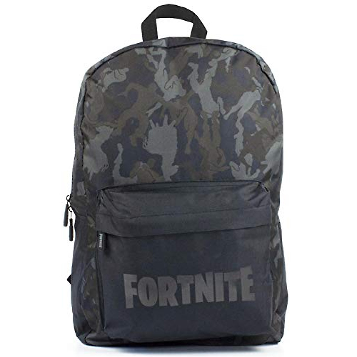 FORTNITE Character Camo Llama All Over Print Black/Khaki Backpack Bag