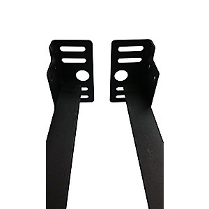 Kings Brand Furniture - Bed Frame Footboard Extension Brackets Set Attachment Kit - Compatible with Twin, Full, Queen, and King Sizes