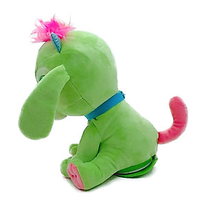 YH YUHUNG Interactive Animated Twirling Moving Dog Stuffed Animal Plush Toy, Spins Around Making Laugh Sounds, 9 Inches