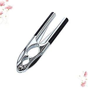 DOITOOL Multitools Nut Shell Opener Nut Crackers Walnut Chestnut Clip Peeler Walnut Plier Heavy Duty Shell Seafood Walnut Opener Tool with Non-Slip Handle for Almonds Hazelnut Crab Opener Macadamia