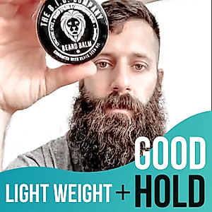B.I.G. Company Beard Balm for Men - Light Weight Beard Wax with Good Hold, Styling, Control and Deep Conditioning of Beard Hair - Promotes Natural Beard Growth