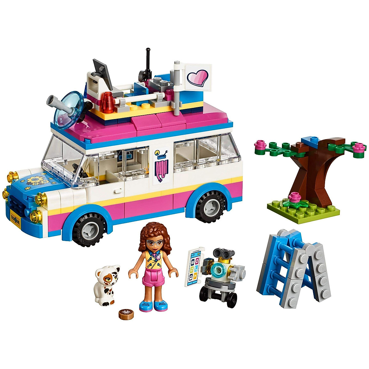 LEGO Friends Olivia’s Mission Vehicle 41333 Building Set (223 Pieces)