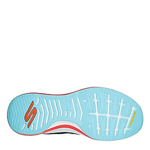 Skechers womens Go Run Pulse - Ultimate Best Sneaker, Black/Light Blue, 6 US