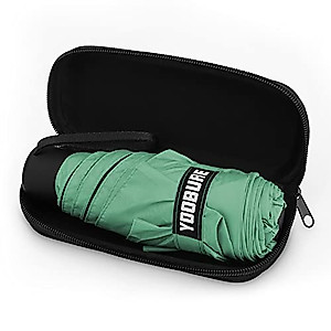 Yoobure Small Mini Umbrella with Case Light Compact Design Perfect for Travel Lightweight Portable Parasol Outdoor Sun&Rain Umbrellas