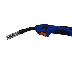 YILIKISS 15Ft MIG Welding Gun Euro Connector, Welding Gun Torch Welder Gun Stinger Replacement for 180A-500A Welding Machine fit 0.8 1.0 1.2mm Wire