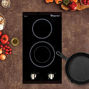 Magic Chef MCSCTE12BG1 12 Electric Cooktop