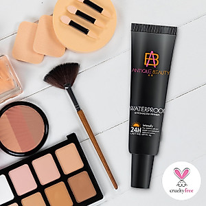 Antique Beauty Eyeshadow Primer, 24- Hour Long Lasting, Smudge Proof, Waterproof, Eye Base Make Up, Suitable For All Skin Tones / 1 Count, 15 g /