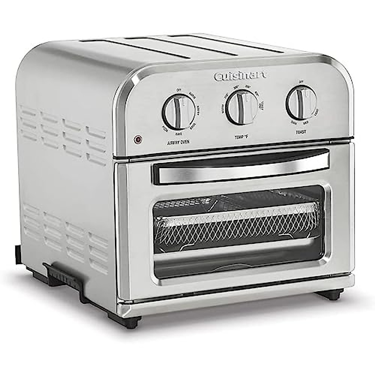 Cuisinart TOA-26FR Compact AirFryer Convection Toaster Oven Stainless Steel (Renewed)