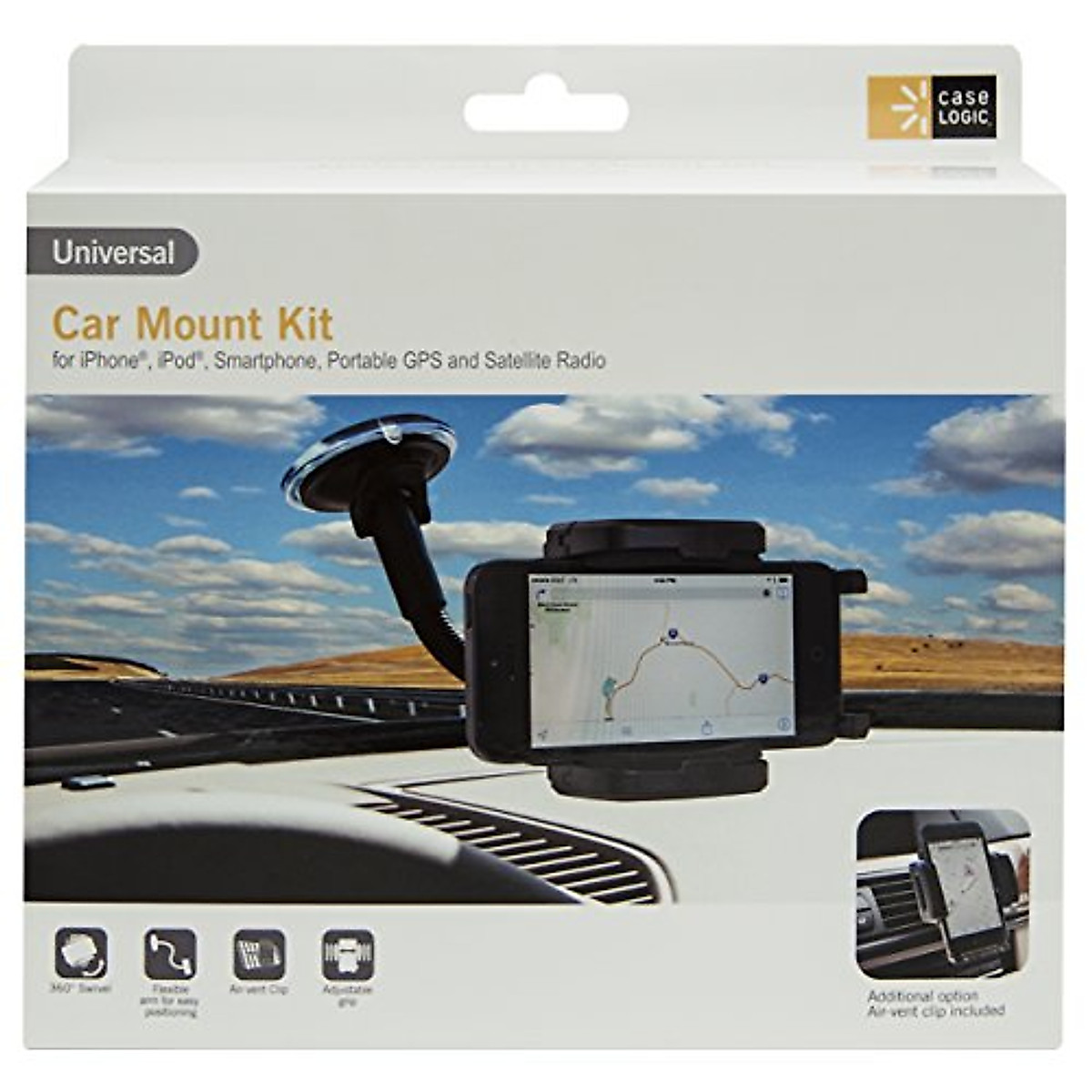 Case Logic Car Mount, Black