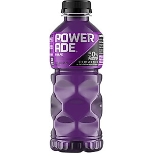 POWERADE Sports Drink Grape, 20 Ounce (Pack of 24)