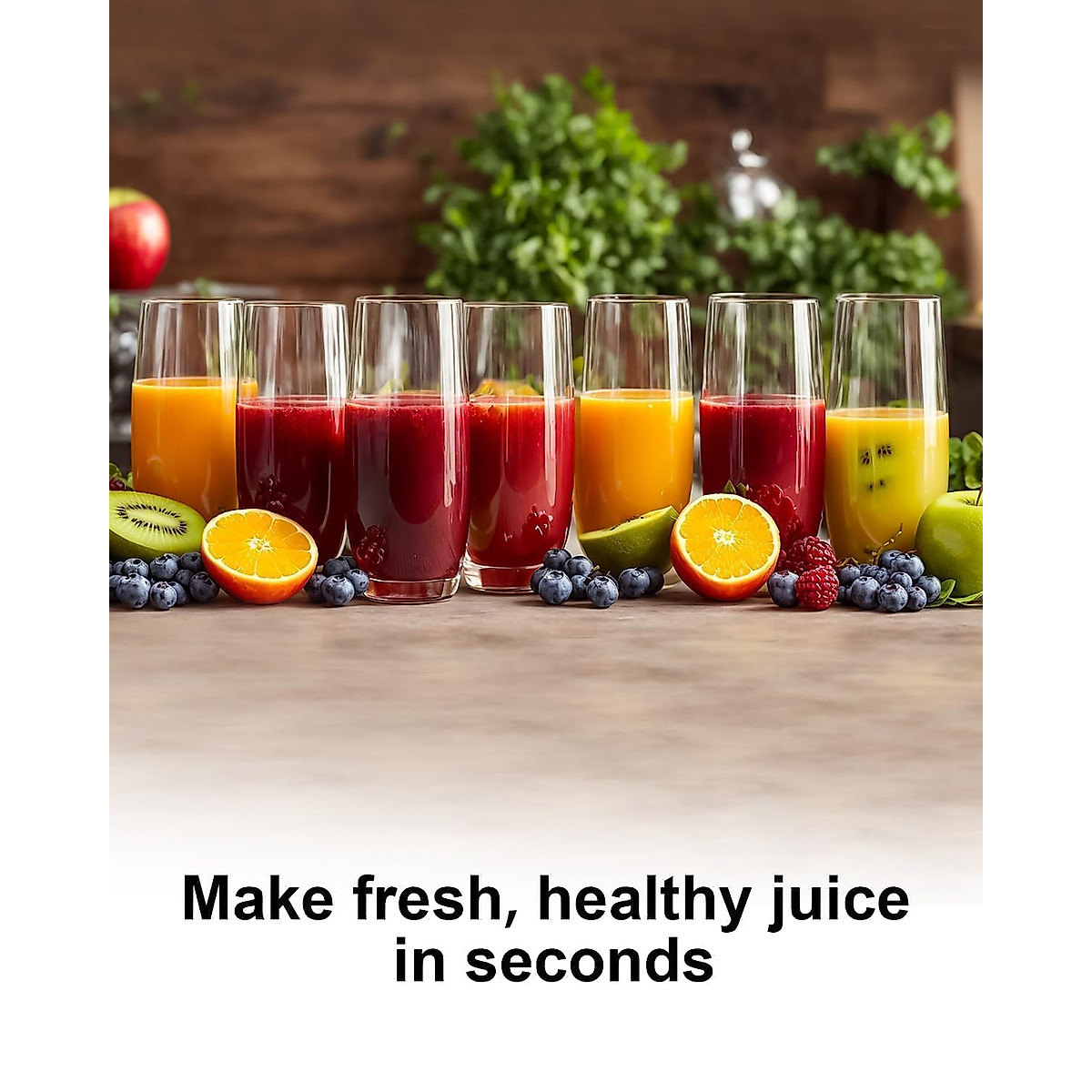 Juicer Machines, SiFENE Compact Centrifugal Juicer Extractor, Juice Maker for Vegetable and Fruit with 3-Speed Setting, Non-BPA, Easy to Clean (White)