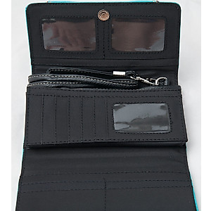 HW Collection Dog Paw Print Handbag Small Crossbody Bag Shoulder Purse Women Wallet Set (Black Light Grey Paw)