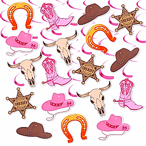 Prasacco Western Cowgirl Party Decorations Cowgirl Bachelorette Party Decorations Disco Cowgirl Decorations Western Birthday Party Decorations Last Rodeo Bachelorette Decorations