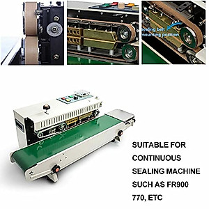 50pcs Polytef Teflon Belt for Continuous Sealing Machine Plastic Band Film Bag