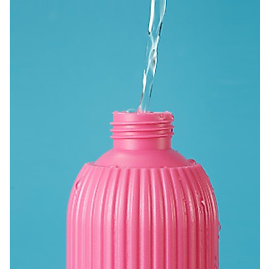 LINWILTFC 15oz Travel Bidet Handheld Personal Bidet, Portable Bidet for Toilet, Water Bottle Childbirth Cleaner for Traveling Personal Hygiene with Storage Bag (2 Packs)