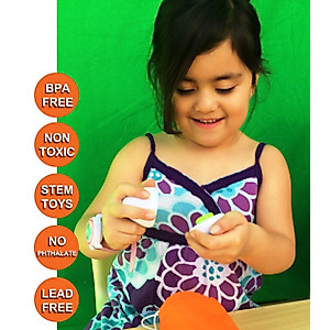 Skoolzy Montessori Toys for Toddlers - Shape Eggs and Counting Stacking Peg Board Toys