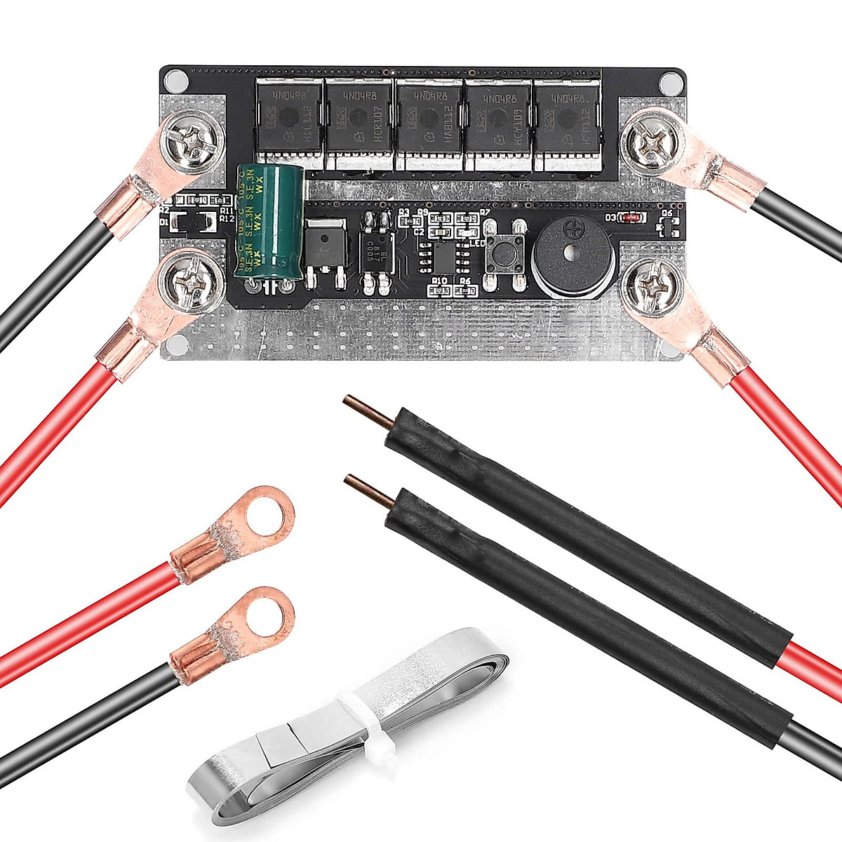 KKnoon DIY Spot-Welders Pen Portable 12 V Battery Storage Spot-Welding Printed Circuit Board Welding Equipment