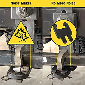 Sway Bar Bracket,E2 Hitch Parts,Weight Distribution Hitch Parts Compatible with E2 Hitch Sway 6k 8k 10k 12k 14k,Sway Control Brackets,Sway Bracket Jacket Eliminate Noise 1pair (2pcs)