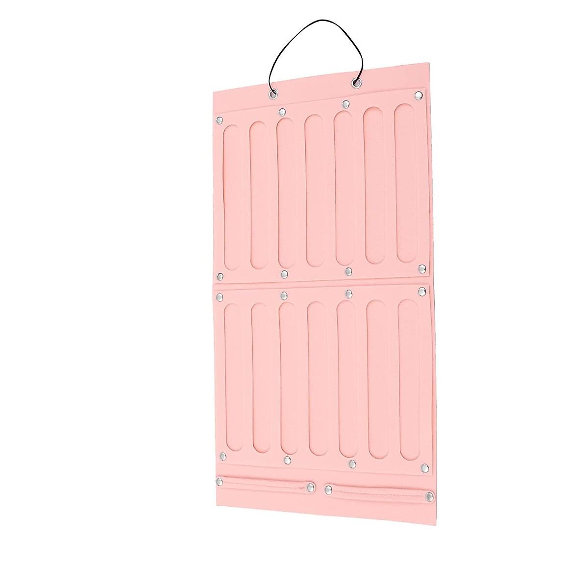 TFCFL Hair Bows Holder for Girls, Hair Clips Storage Hanger with 16 Ribbons Hair Bow Organizer Hair Accessories Wall Hanging for Girl Room, Baby Nursery Decors