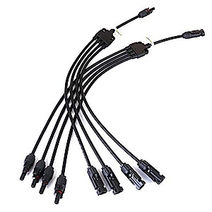 Newpowa 9BB Cell 400 Watt 12V Monocrystalline Solar Panel Kit, 4PCS 100W 12Volt Solar Charger Kit+40A MPPT Charge Controller+Mounting Z Brackets+Cable, High Efficiency Module RV Boat Off Grid System