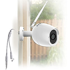 Energizer Connect Smart 1080p HD Certified Weatherproof Outdoor Camera with Remote Access, Motion Alerts, 2 Way Audio and Night Vision | Compatible with Alexa and Google Assistant