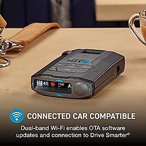 Escort MAX 360c MKII Laser Radar Detector - Dual-Band Wi-Fi and Bluetooth Enabled, 360° Directional Arrows, Exceptional Range, Shared Alerts, Drive Smarter App, Black