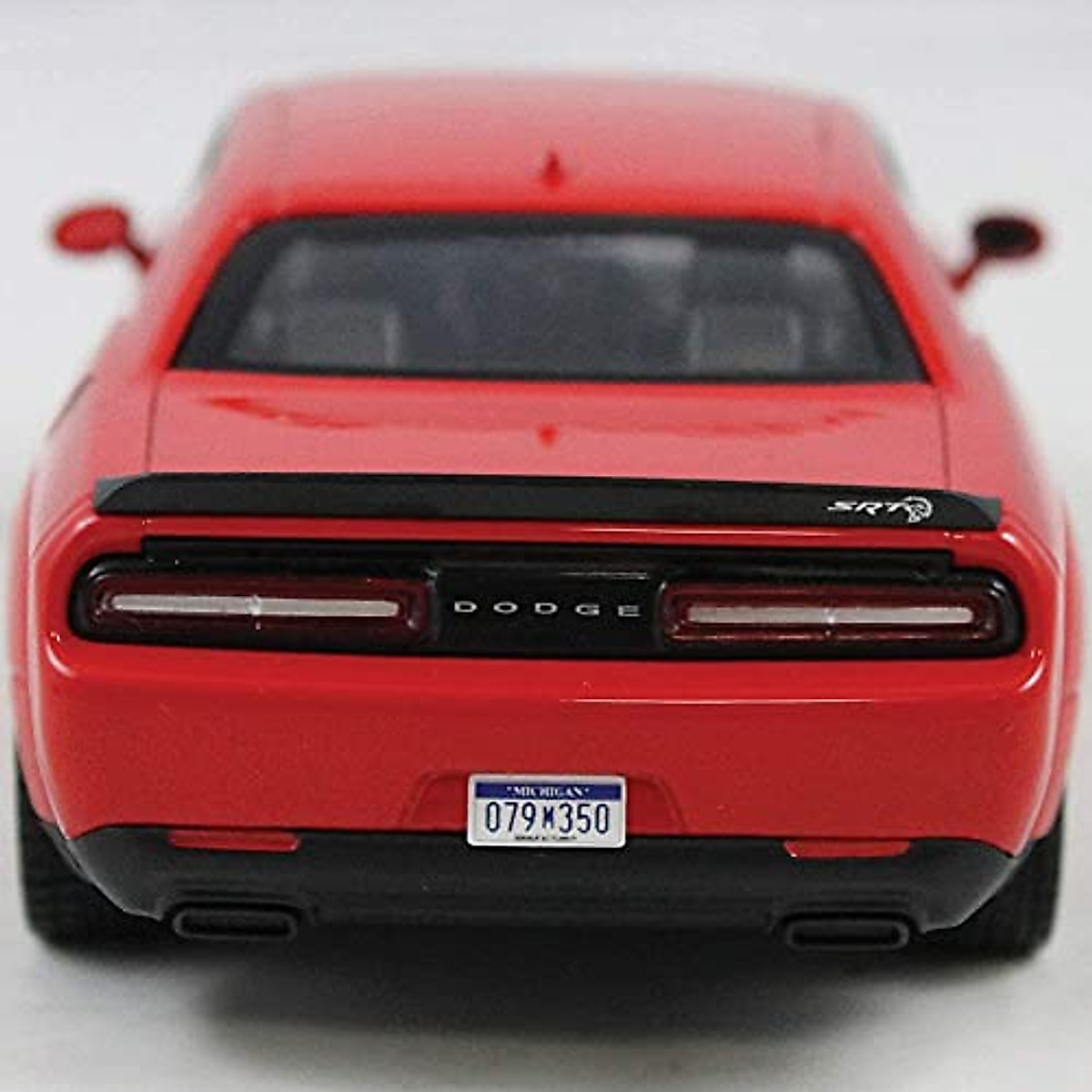 2018 Dodge Challenger SRT Hellcat Widebody Red 1/24 Diecast Model Car by Motormax 79350R
