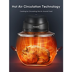 Air Fryer Lid for Instant Pot 6Qt/8Qt, 7 in 1 with LED Touchscreen and Oven Mitts, Heat Resistant Kitchen Oven Gloves 572°F, Non-Slip Silicone Surface