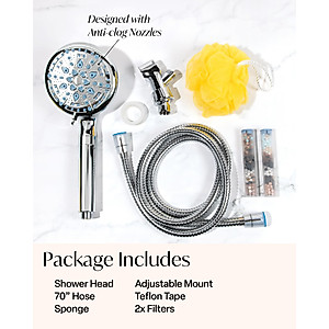 Veken Filtered Shower Head with Handheld