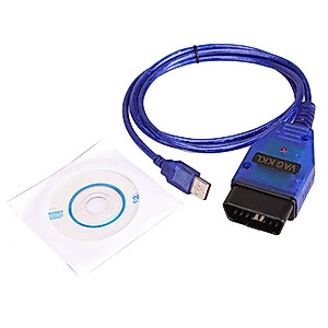 Yuekuzap OBD2 KKL 409.1 VAG-COM USB Cable Auto Scanner Tool Suitable for Skoda, VW and Seat