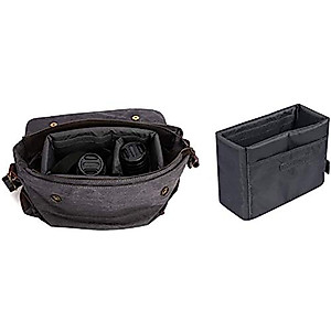 S-ZONE Water Resistant DSLR SLR Camera Insert Bag Inner Case Bag(Medium)