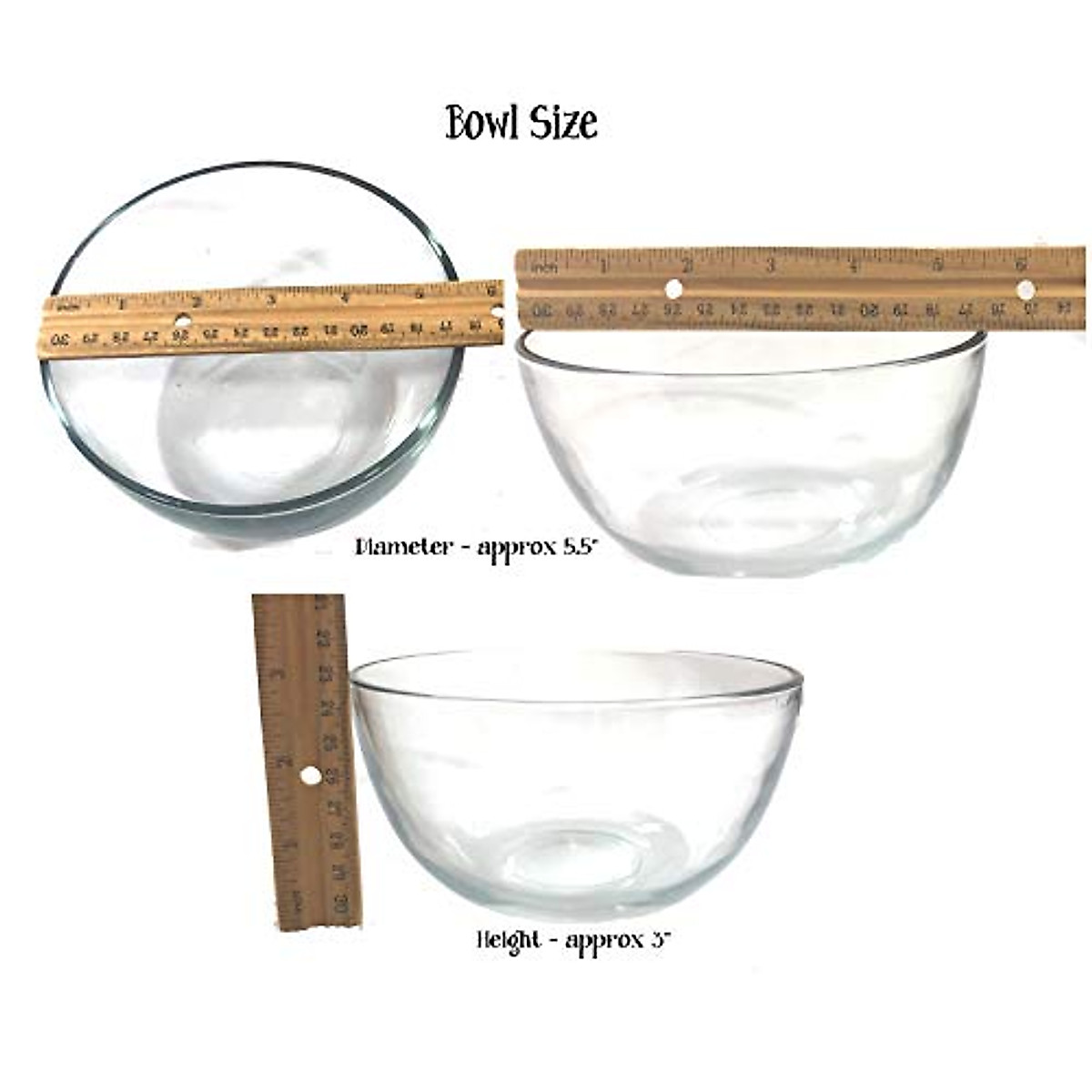 Papa's Ice Cream, Personalized Glass Ice Cream Bowl for Girls or Boys, Gift for Men, Green Grandpa