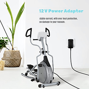 SLLEA 12V 2A AC Power Adaptor for Vision Fitness Elite X6200 HRT Folding Elliptical Power Supply Cord Cable PS Battery Wall Home Charger