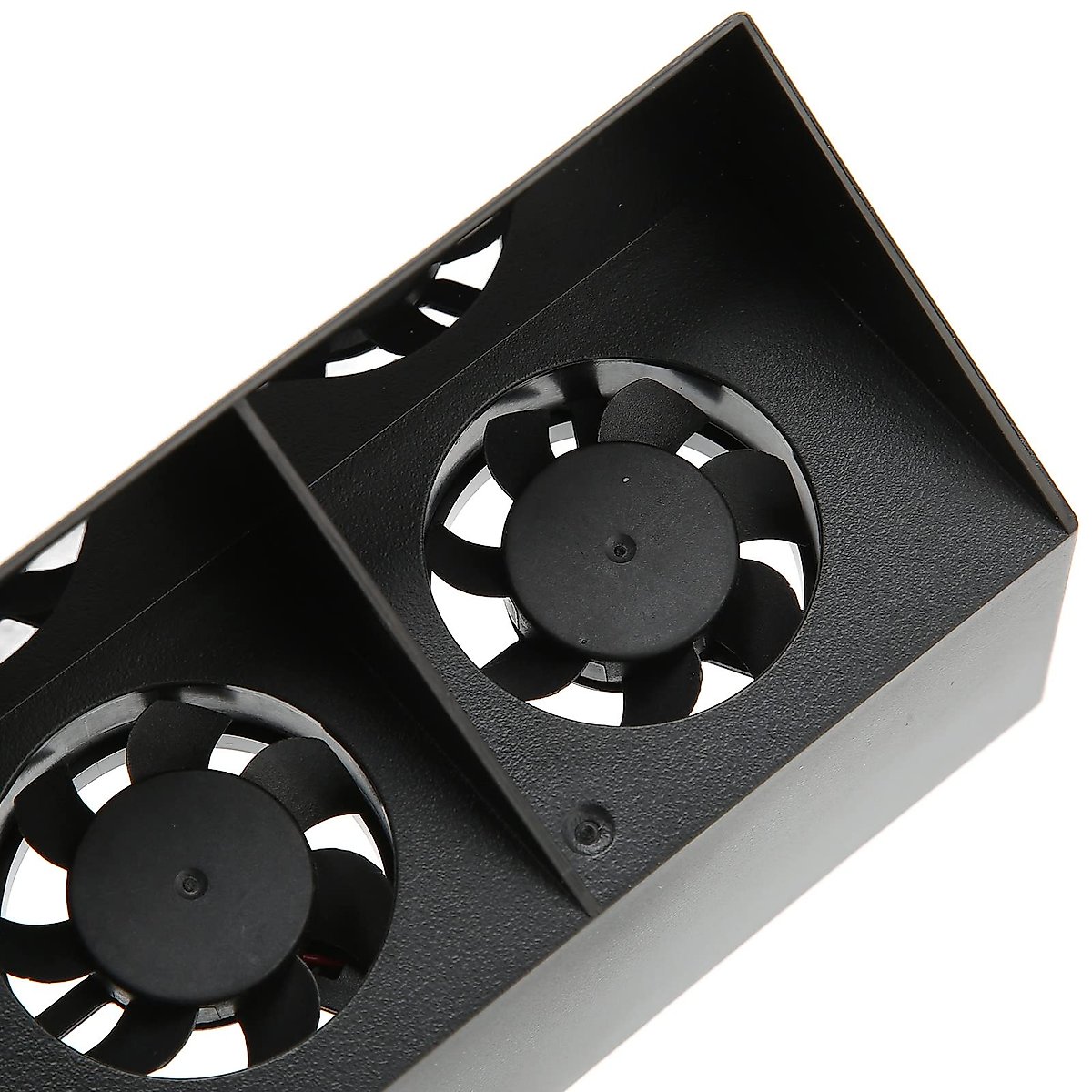 for PS4 Cooling Fan, USB External Cooler 5 Fan Temperature Control for Gaming Console, with 2 Working Modes and 3 Different Cooling Modes
