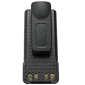 Teseko PMNN4409 PMNN4409AR PMNN4412 7.4V 2200mAh Li-ion Two-Way Radio High-Capacity Battery Replacement for Motorola XPR3300 XPR3500 DP4400 XPR7350 XPR7550+Belt Clip