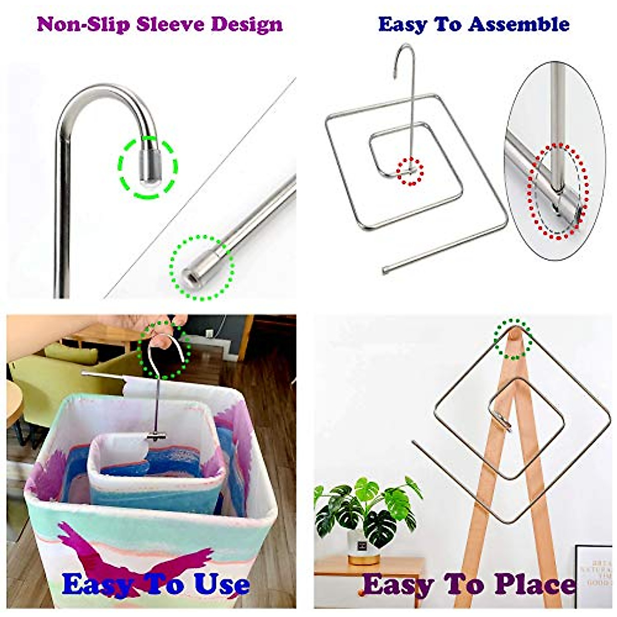 SY2002 Drying Rack, Spiral Hanger, Spiral Quilt Storage and Quilt Blanket Hanger (Rectangle)