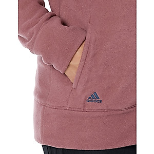 adidas Women's Standard W PLRFLC JKT, Quiet Crimson, 4X-Large