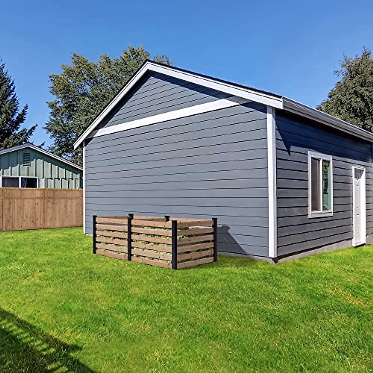 Outdoor Essentials Haven 4 ft. x 4 ft. Cedar Compost Bin